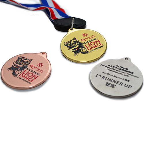 Custom Engraved Medal Round-Shaped - ABC Ideal Partners